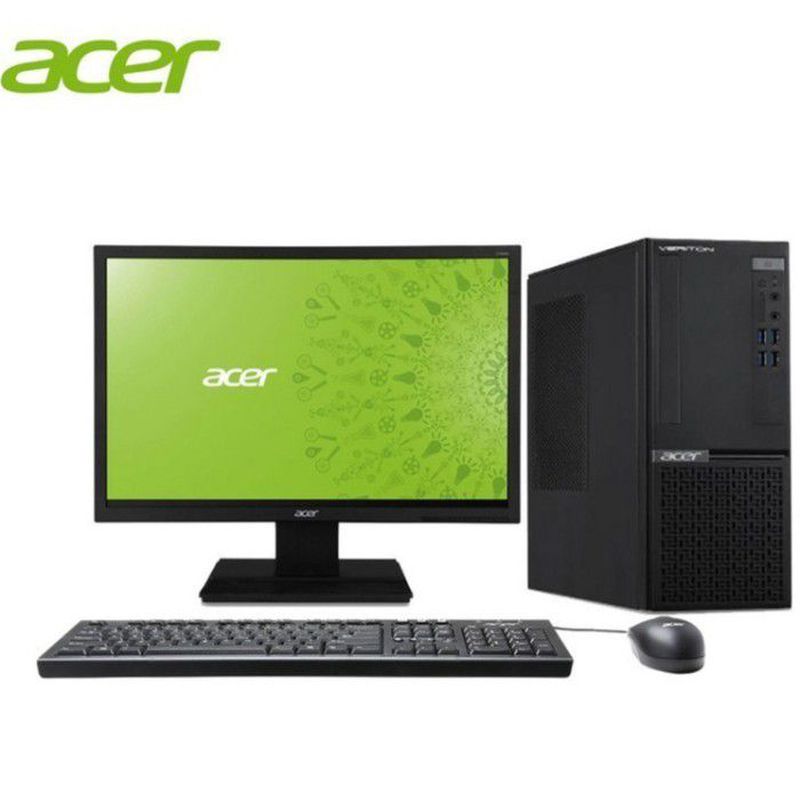 PC ACER VERITON X I3 12100 8GB 512SSD UMA 21.5" MONITOR W11