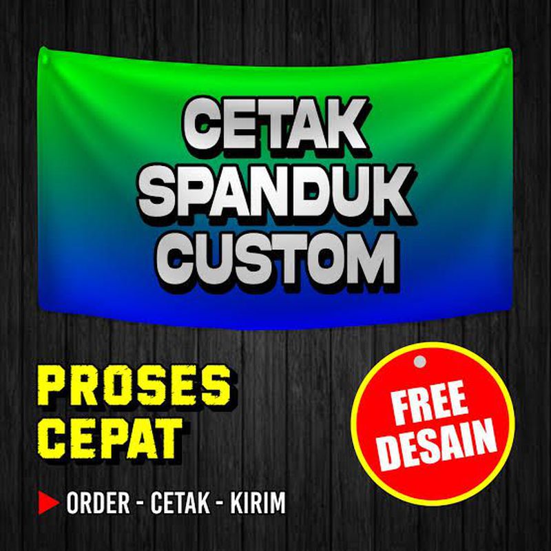 Custom Spanduk