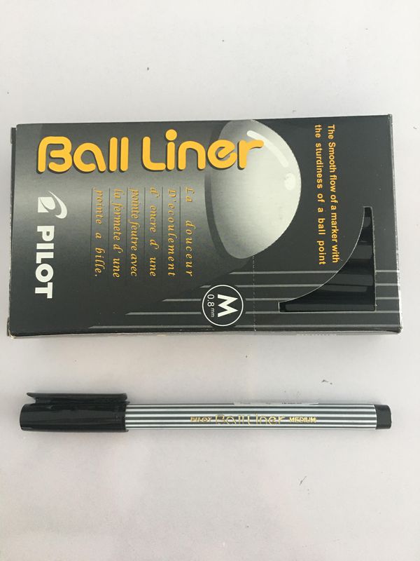 Ball Liner PILOT / Pulpen Baliner - Hitam