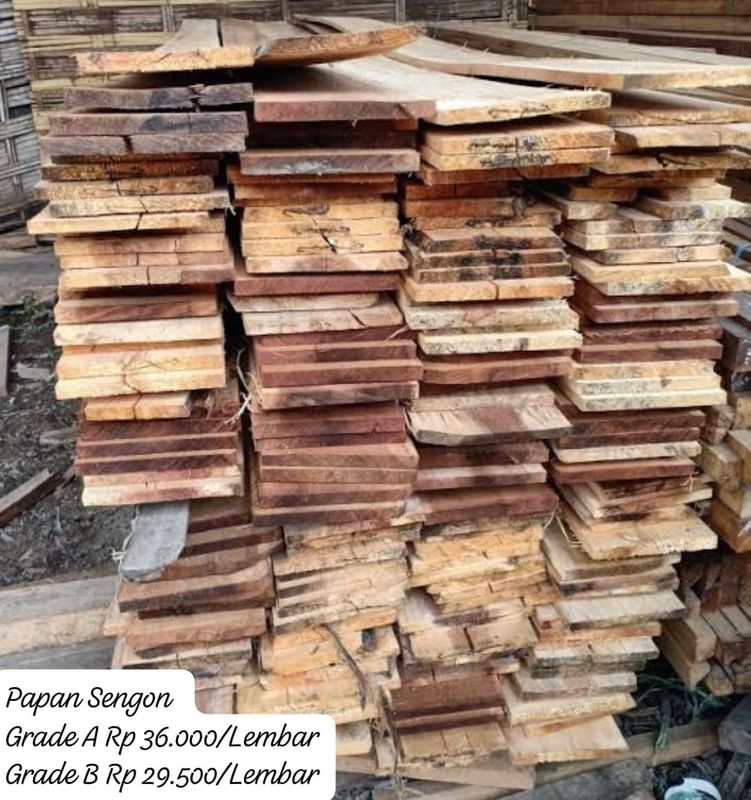 Papan Sengon - Grade B