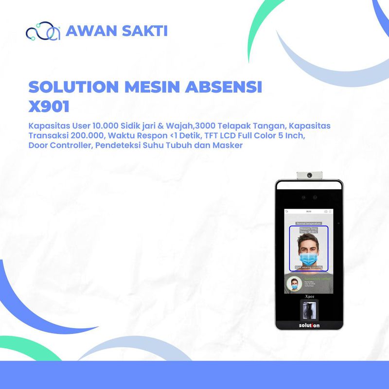 SOLUTION MESIN ABSENSI X901