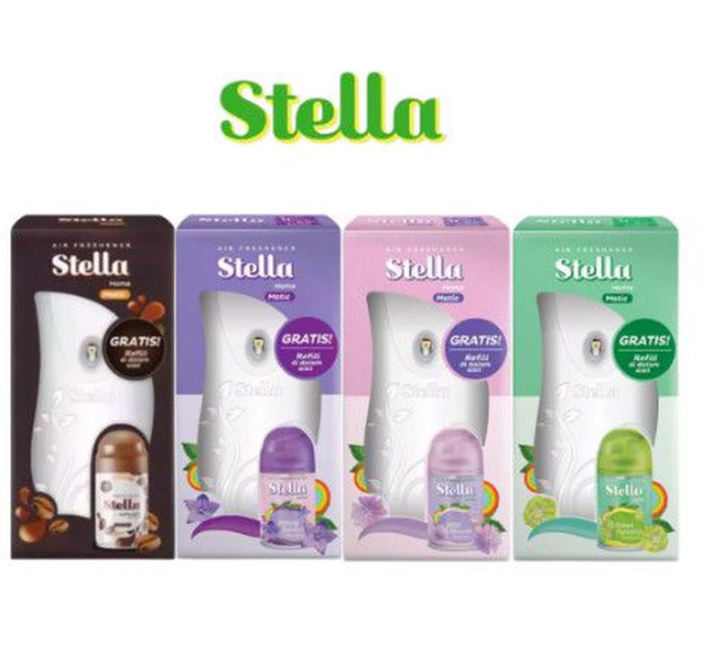 Stella Matic Box Set - Pengharum Pewangi Ruangan Otomatis - Warm Verbena