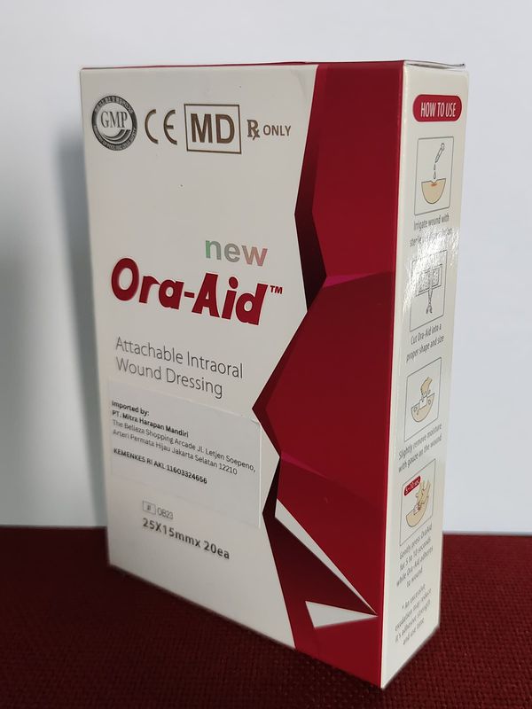 ORA-AID Intra-Oral Wound Dressing OB23 AG-202A SPIDENT