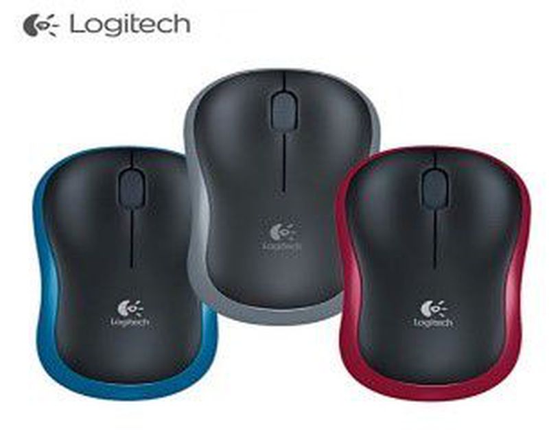 Mouse Wireless Logitech M185 Original Resmi / Wireless Mouse M 185 Ori