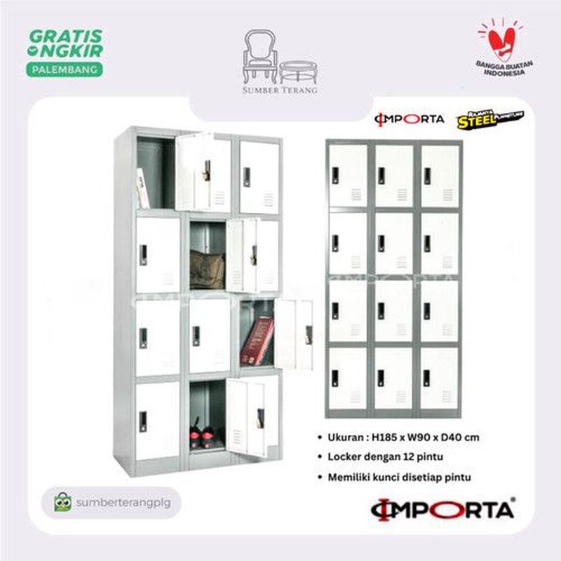 LOCKER 9 PINTU IMPORTA LC-9P MS