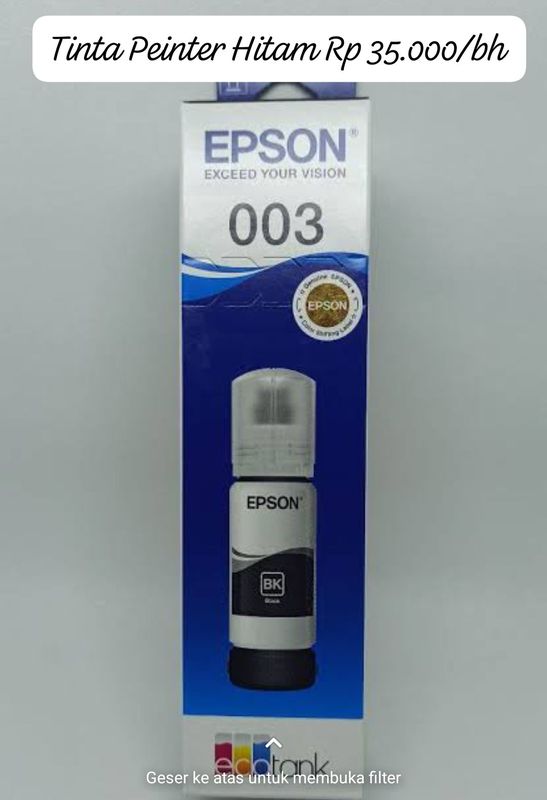 Tinta Printer Hitam