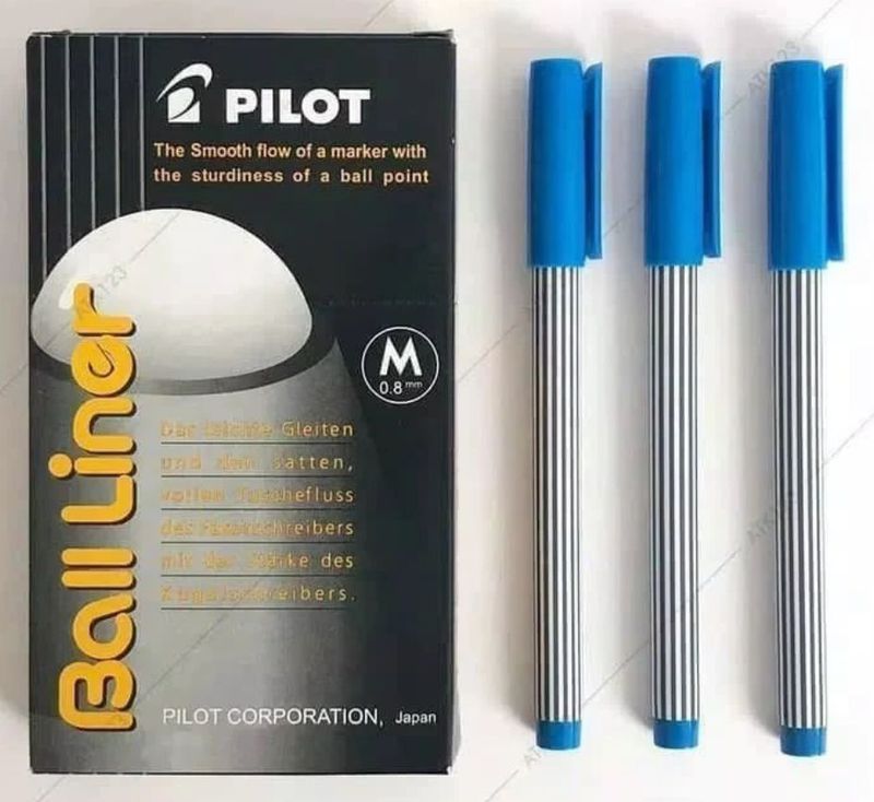 BALLPOINT TINTA BIRU DAN HITAM - Hitam
