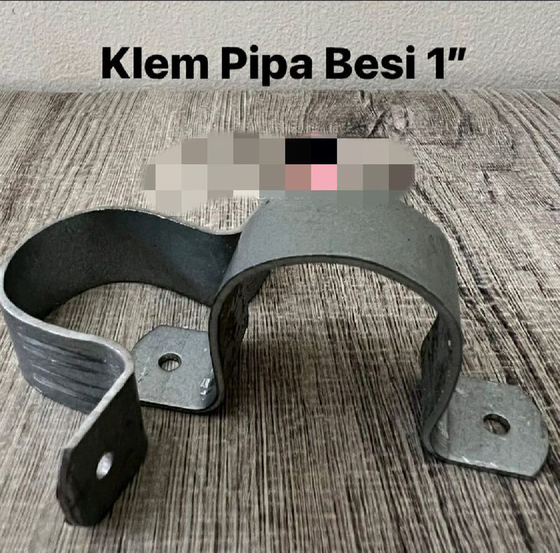 klem pipa besi 3/4 inch