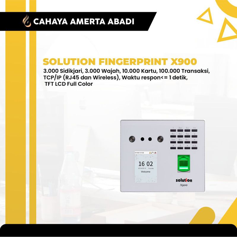 SOLUTION FINGERPRINT X900
