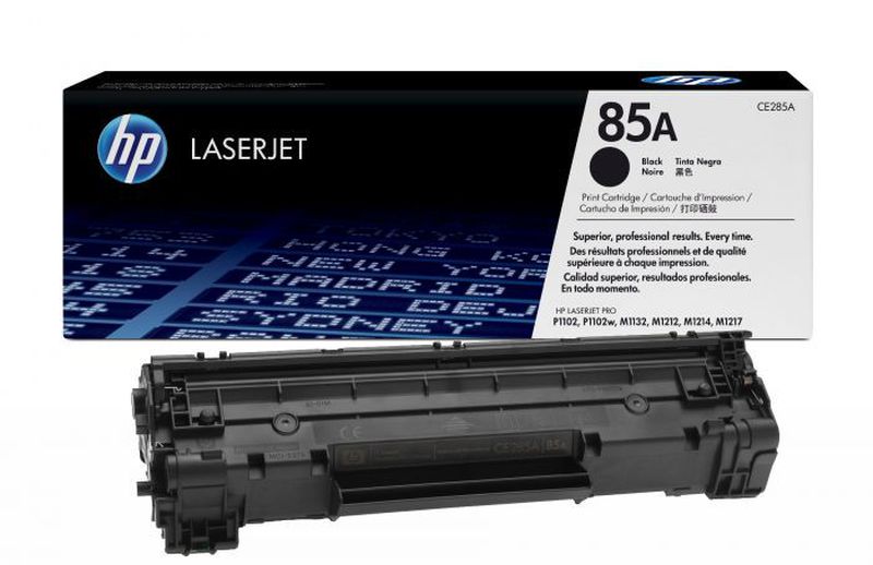 HP 85A Black Original LaserJet Toner Cartridge