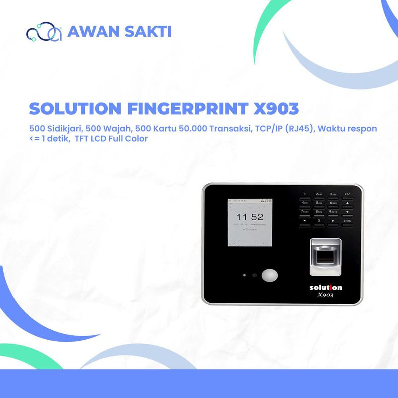 SOLUTION FINGERPRINT X903