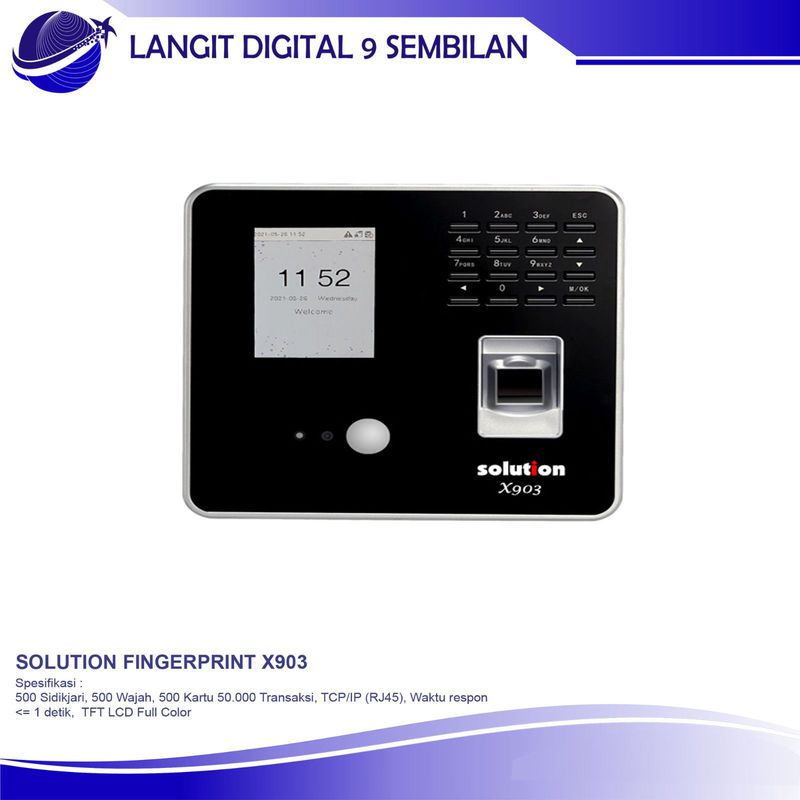 SOLUTION FINGERPRINT X903