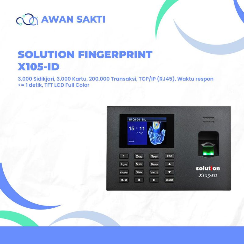 SOLUTION FINGERPRINT X105-ID