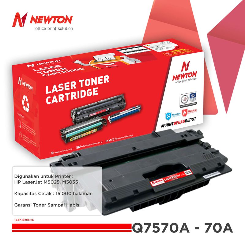 Newton Toner Q7570A - 70A