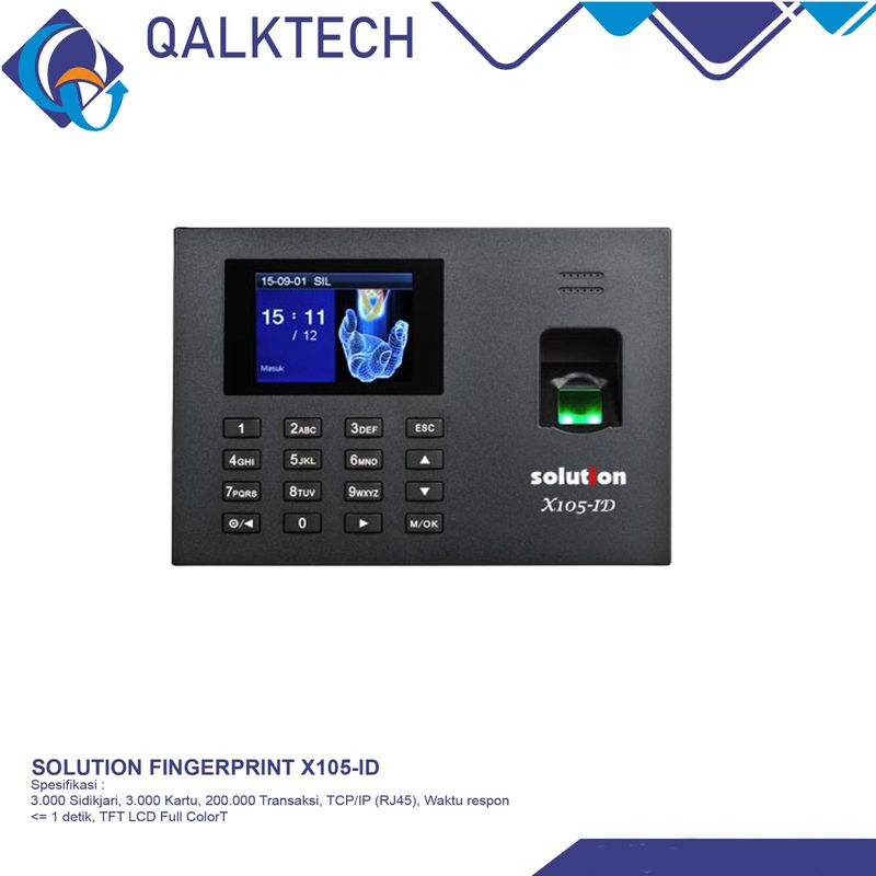 SOLUTION FINGERPRINT X105-ID