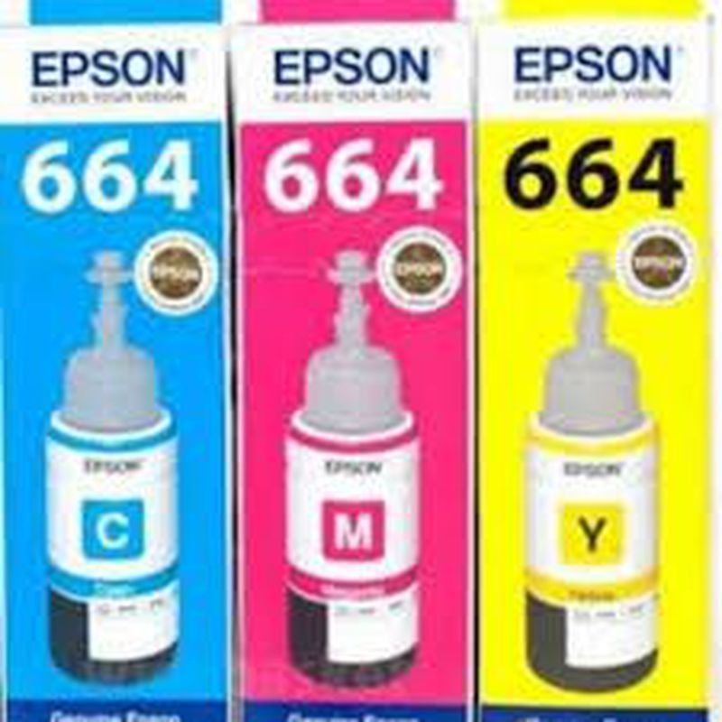 Tinta Printer Epson 644 / T 644 (Color) - Merah