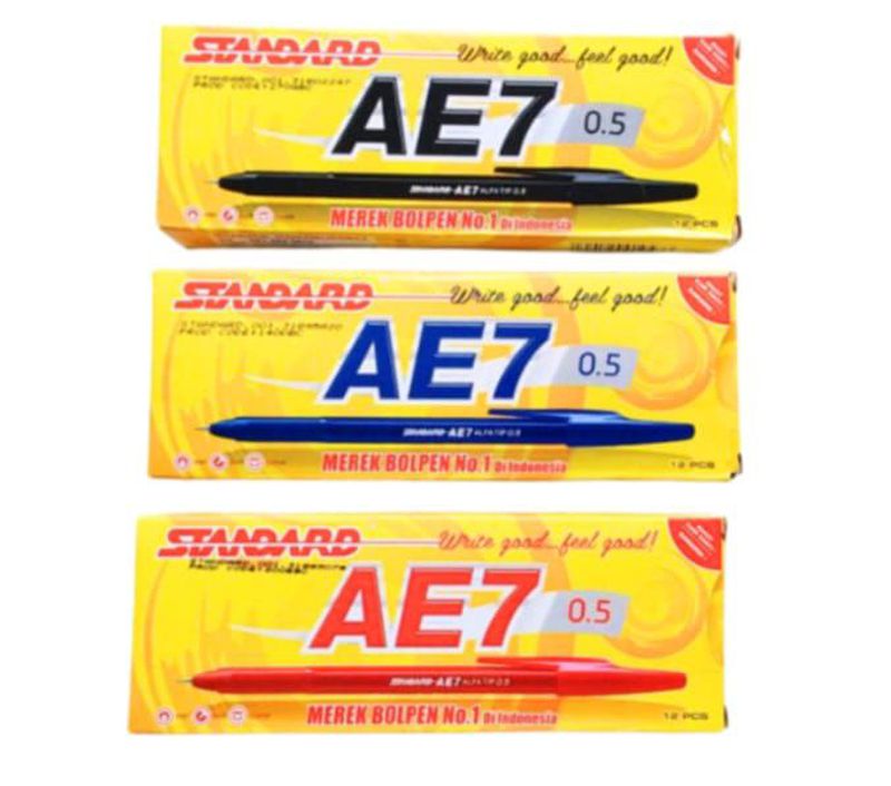 Ballpoint Standard AE7 - Biru