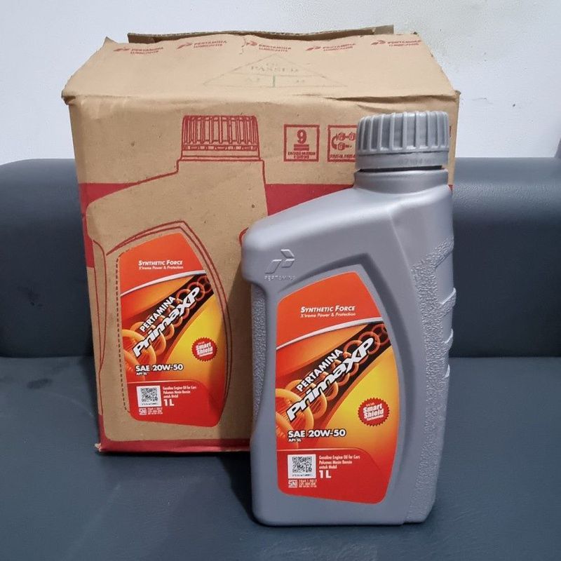OLI PRIMA XP SAE 20W-50 1L LITER PELUMAS PERTAMINA