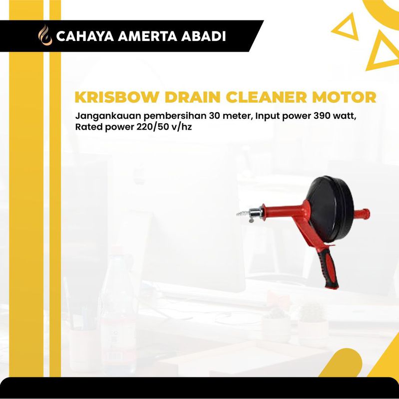KRISBOW DRAIN CLEANER MOTOR