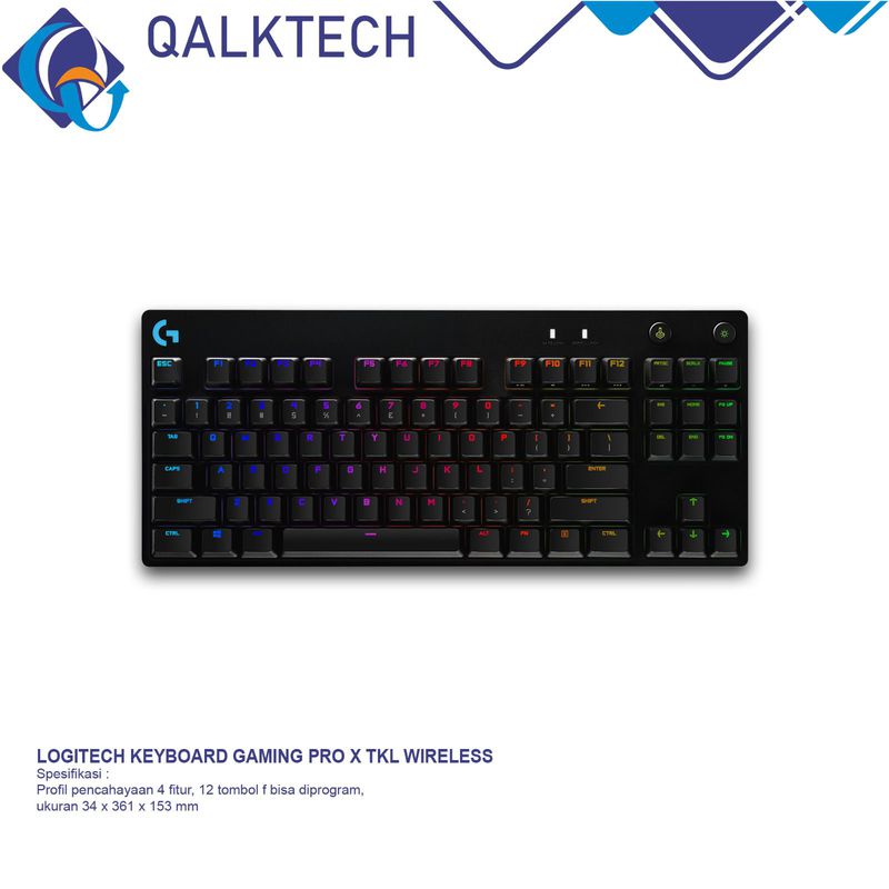 LOGITECH KEYBOARD GAMING PRO X TKL WIRELESS