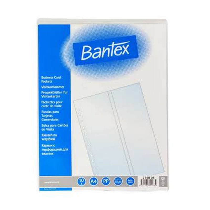 Plastik pocket PP Bantex