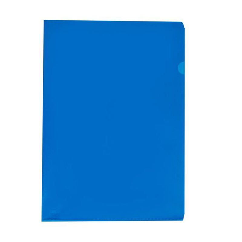 L Folder BANTEX Ukuran A4 Warna Biru - Kuning