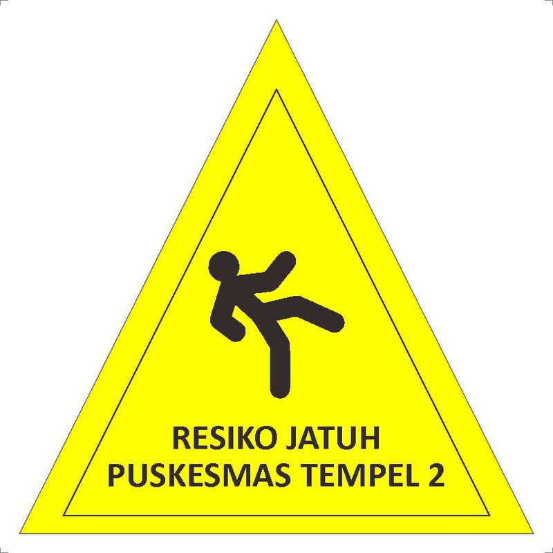 Stiker Resiko Jatuh Pasien Pus Tempel 2
