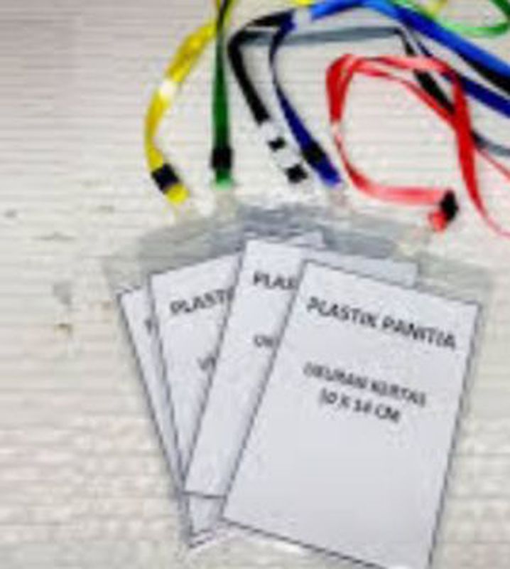 cetak name tag tali