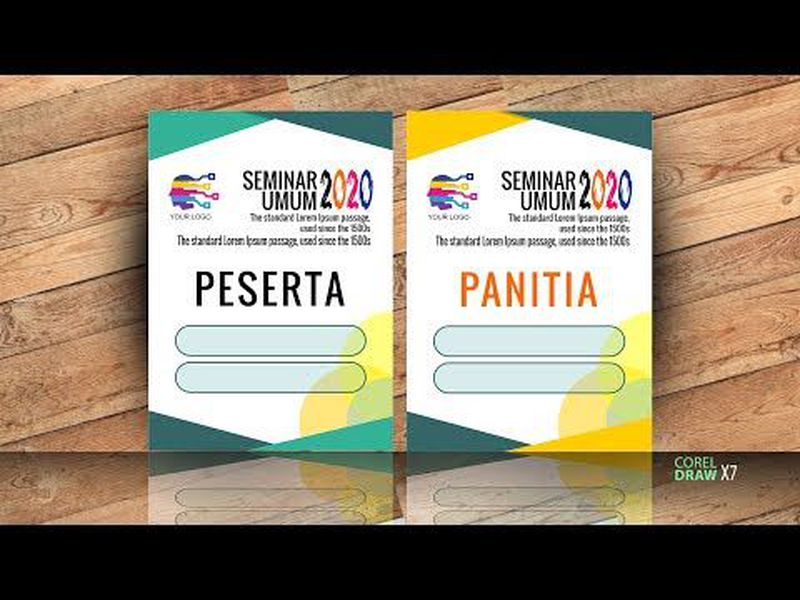 Paket Seminar Kit (Nametag) Bisa custom