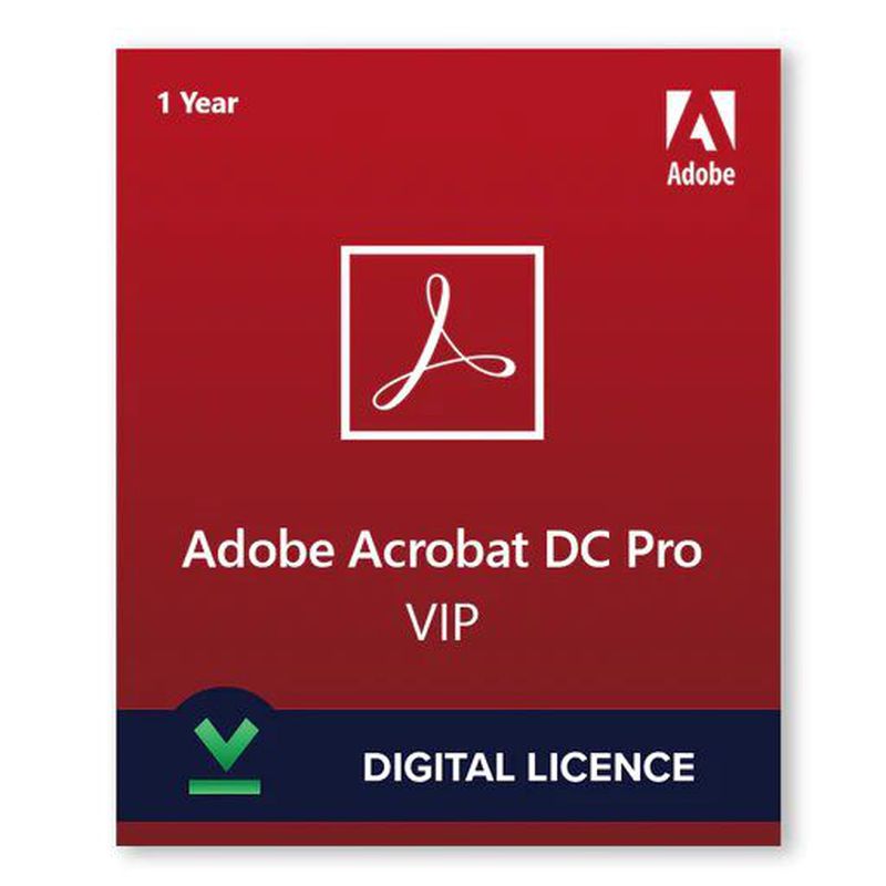Adobe Reader License - 1 Account 1 Year