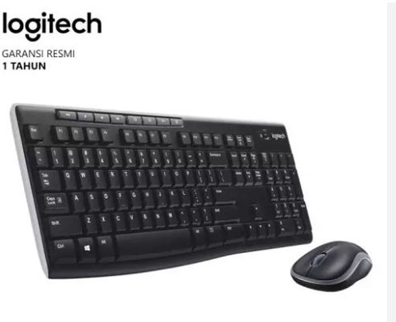 Logitech Combo Keyboard dan Mouse Wireless Logitech Combo Keyboard dan Mouse Wireless