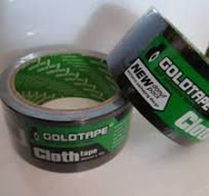 Goldtape Lakban Jilid Hitam Ukuran 46mm