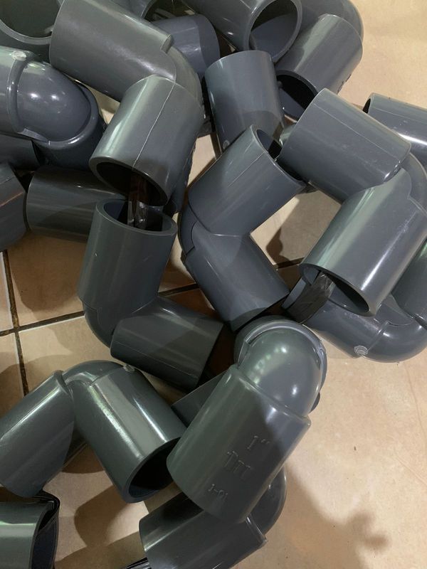 Sock L PVC 1"