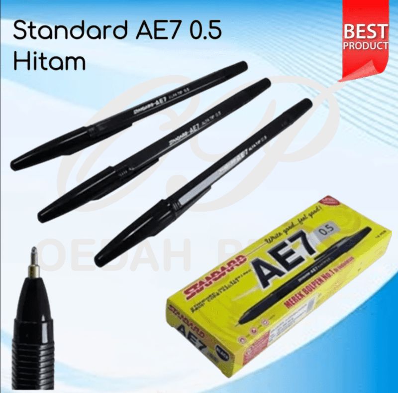 Pulpen Standard AE7 0,5mm BLACK