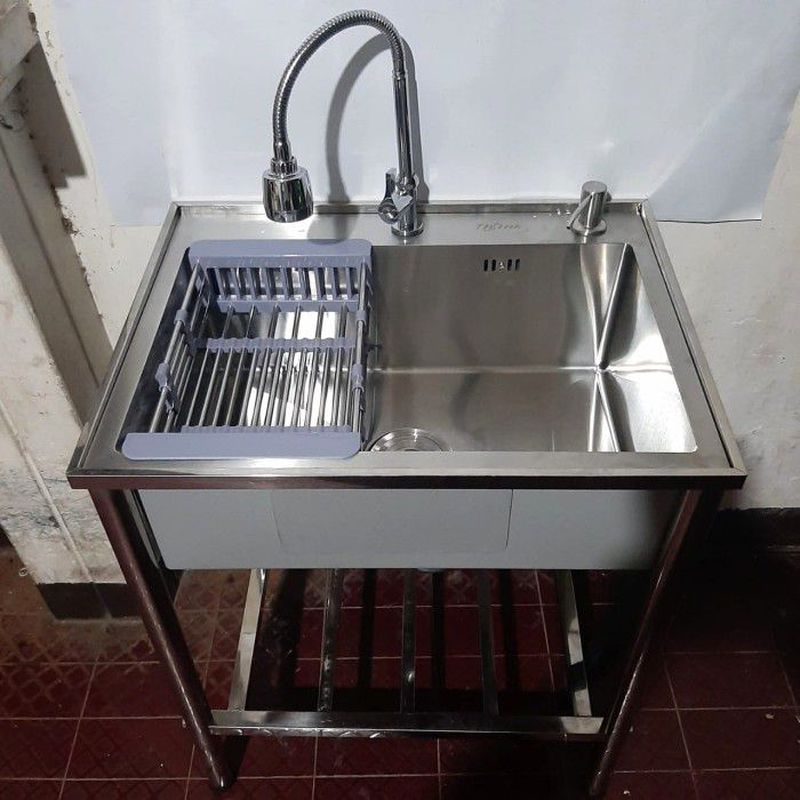 Wastafel Portable Stainless Steel Lengkap