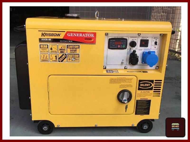 Generator Diesel 5 kVA 4000 Watt KRISBOW