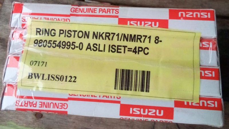Ring piston nkr71/nmr71 asli