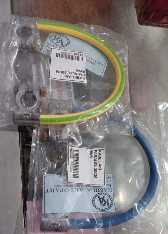 Kabel aki paralel 30cm rwb