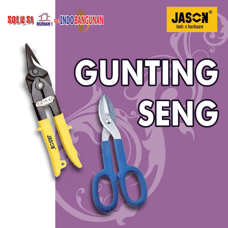 JASON - GUNTING SENG HEAVY DUTY/ GUNTING SENG/ GUNTING - 12