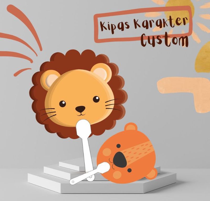 Kipas promosi / Merchandise kipas custom