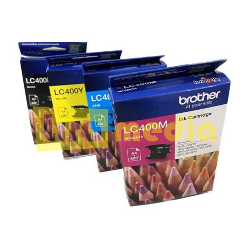 Cartridge Brother LC400 - Kuning