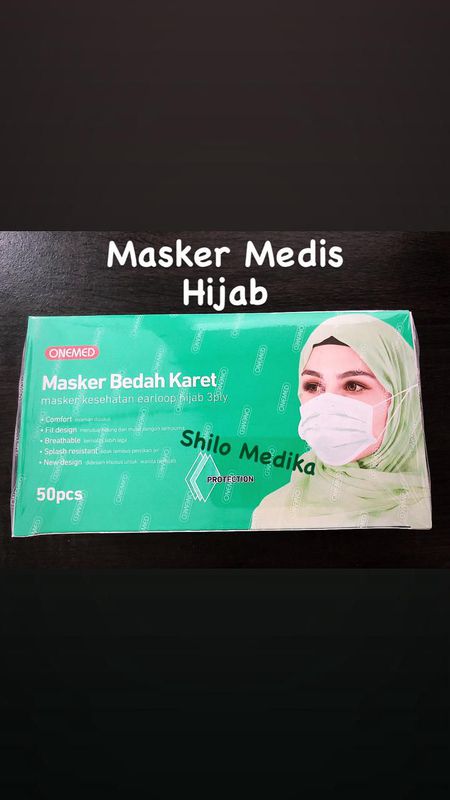 Masker Hijab isi 50pcs