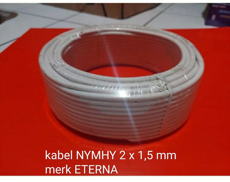 kabel nymhy 2 x 1,5 mm merk eterna