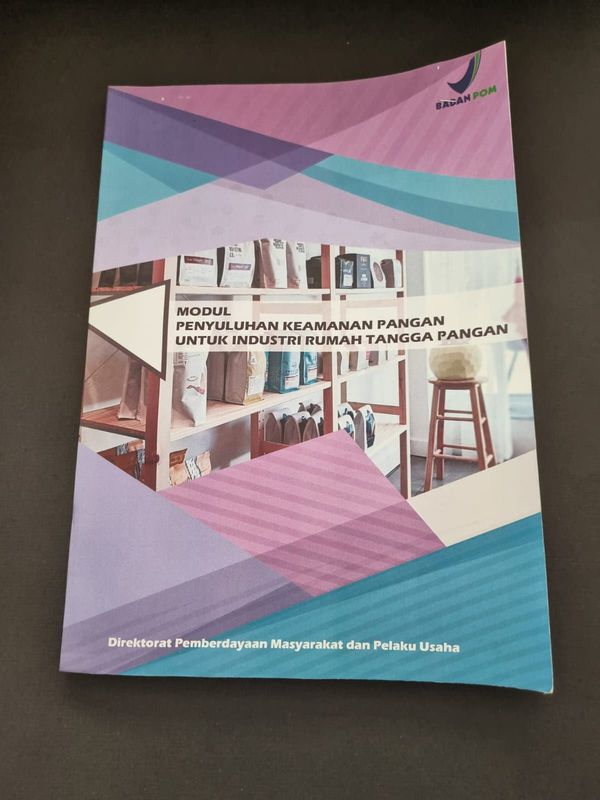 Cetak Modul dan PKIP Bimtek Keamanan Pangan