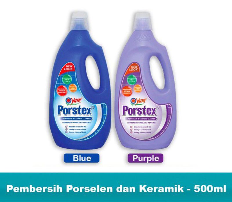 PORSTEX BOTOL 500ml - BIRU