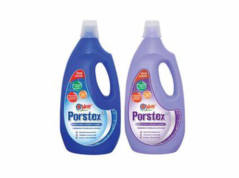 PORSTEX BOTOL 1000ml - BIRU
