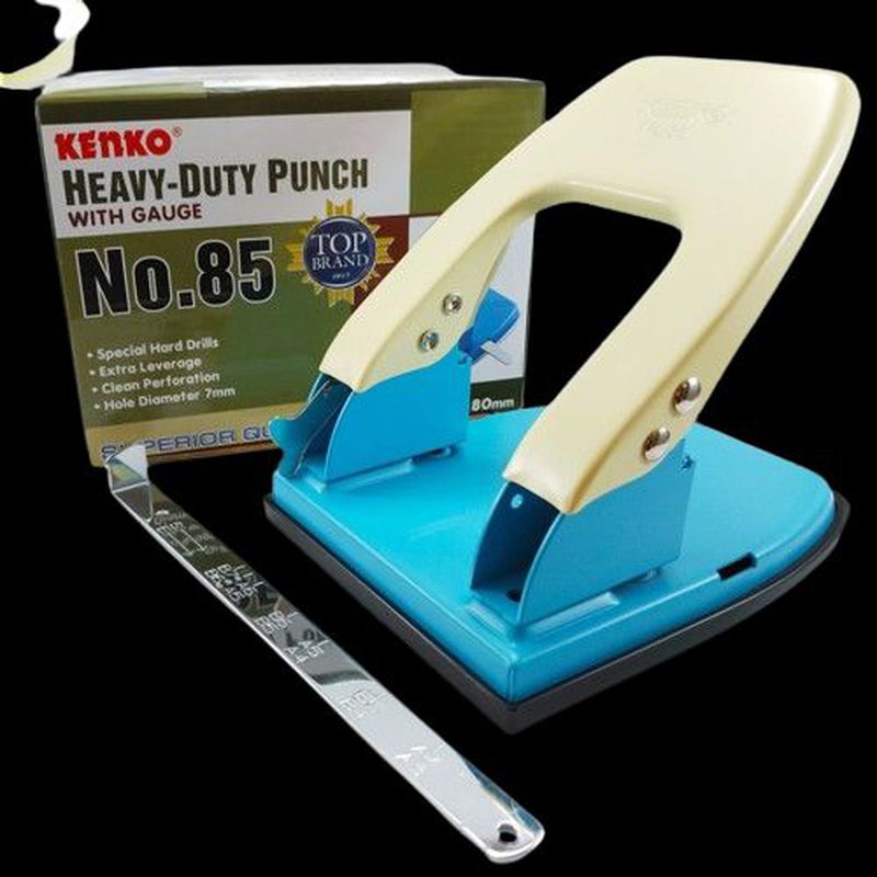 Pembolong Kertas Besar / Punch 2 Lubang - Kenko No. 85