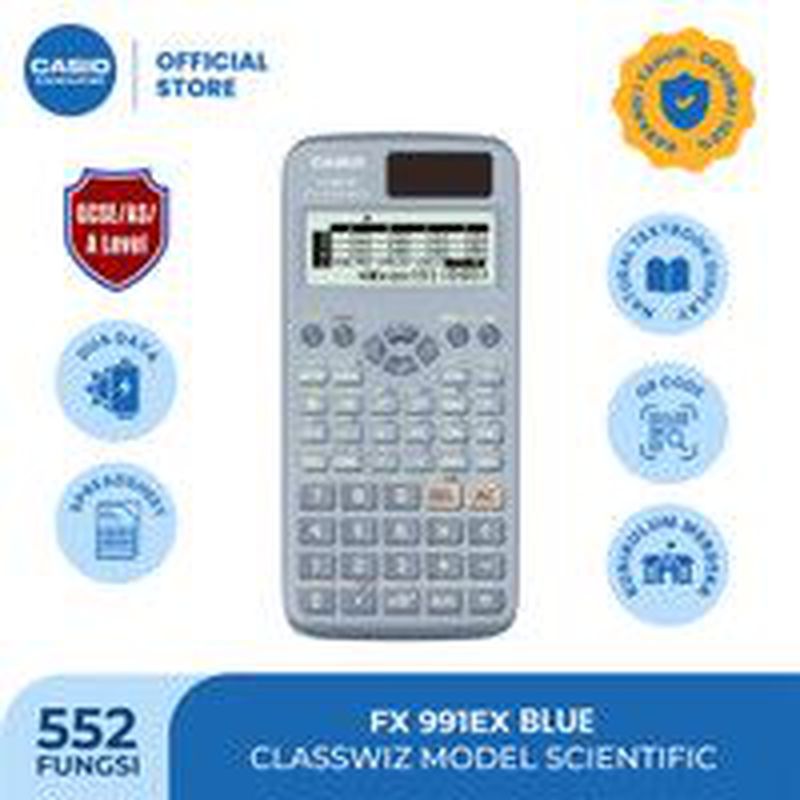 CALCULATOR CASIO CLASSWIZ FX-991EX BLUE
