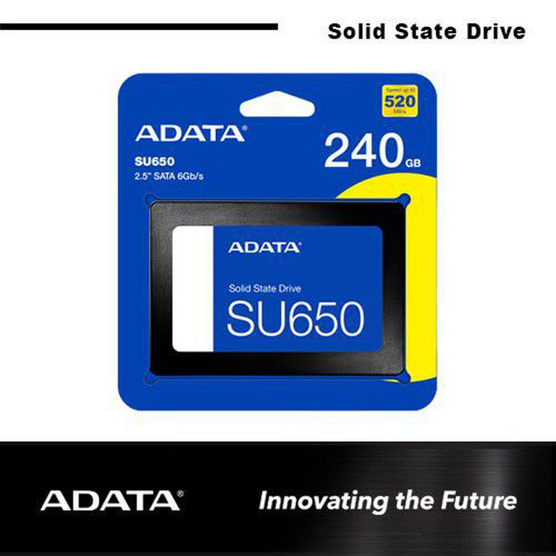 ADATA SSD SU650 Garansi Resmi 3 Tahun - 240 GB