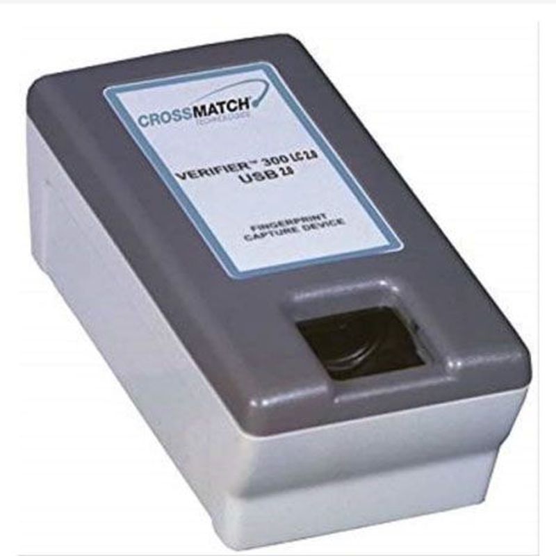 Finger print scanner Crossmatch verifier 300